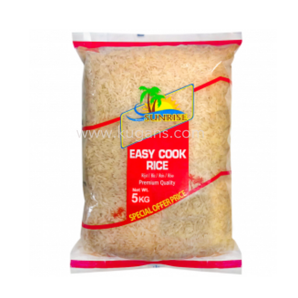 Sunrise Easy Cook Long Grain Rice 5kg–Kugans.com
