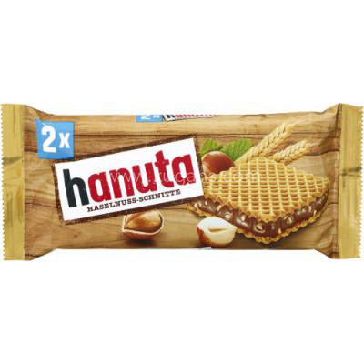 Hanuta Chocolate Waffle 44g–Kugans.com