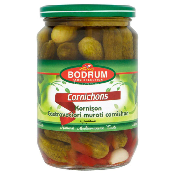 Bodrum Cornichons Pickles 680g–Kugans.com