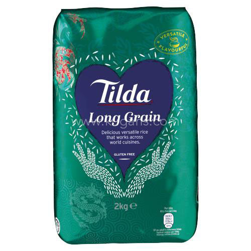 Tilda Long Grain Rice 2kg–Kugans.com