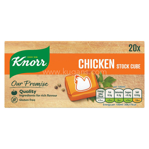 Knorr Chicken Stock Cubes 20s–Kugans.com