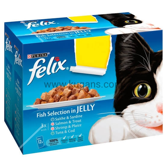 Felix Fish In Jelly 12s–Kugans.com