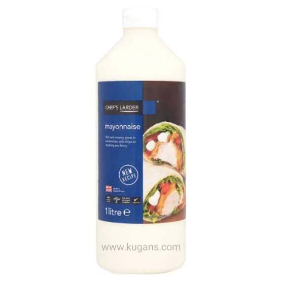 Chefs Larder Mayonnaise 1lt–Kugans.com