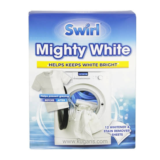 Swirl Mighty White 12s–Kugans.com