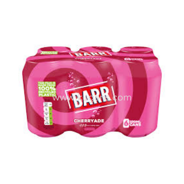 Barr Cherryade 330ml 6 Cans–Kugans.com