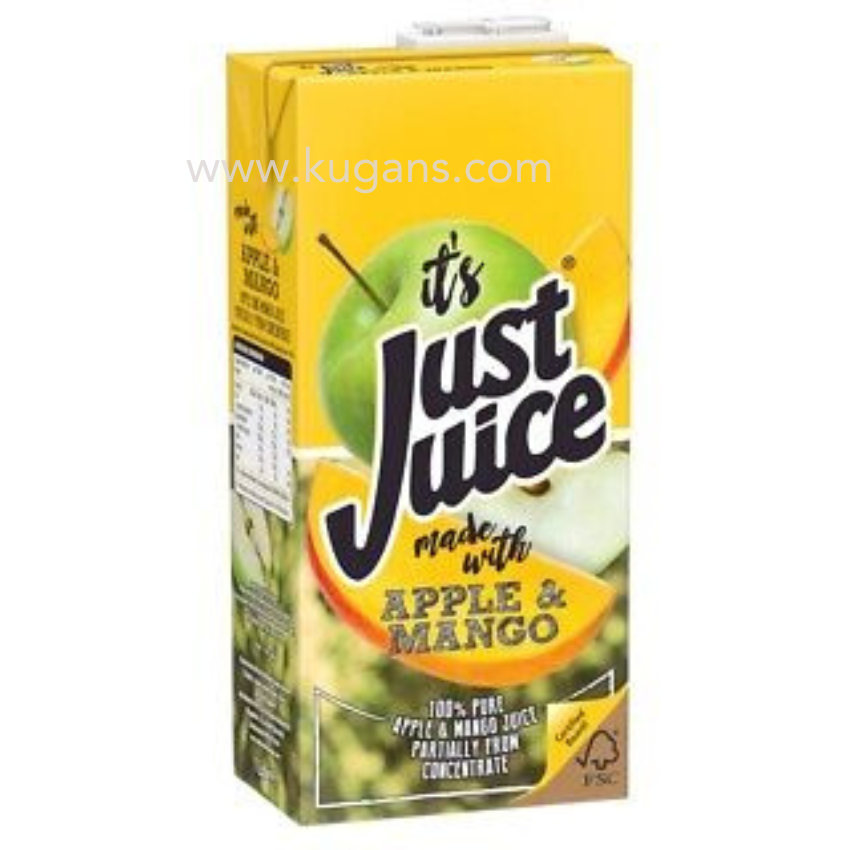 Just Juice Apple And Mango 1litre–Kugans.com