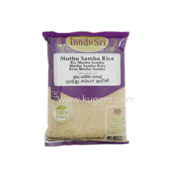 Indu Sri Muthu Samba Rice 1kg–Kugans.com