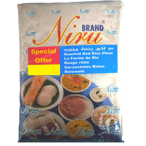 Niru Roasted Red Rice Flour 3.6 Kg–Kugans.com