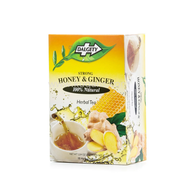 Dalgety Strong Honey & Ginger Herbal Tea 40g–Kugans.com