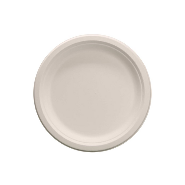 Compostable Plate 9 Inch 25s 25pcs–Kugans.com