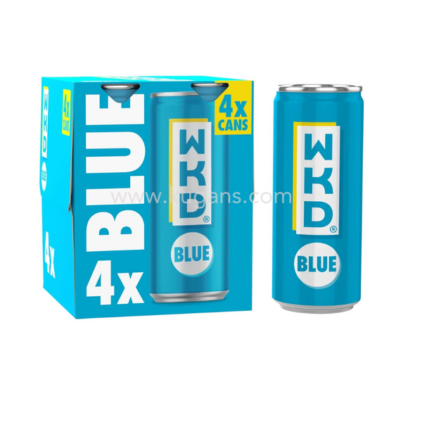 Wkd Blue 250ml 4 Cans–Kugans.com