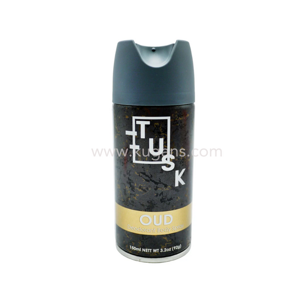 Tusk Body Spray Oud 150ml–Kugans.com