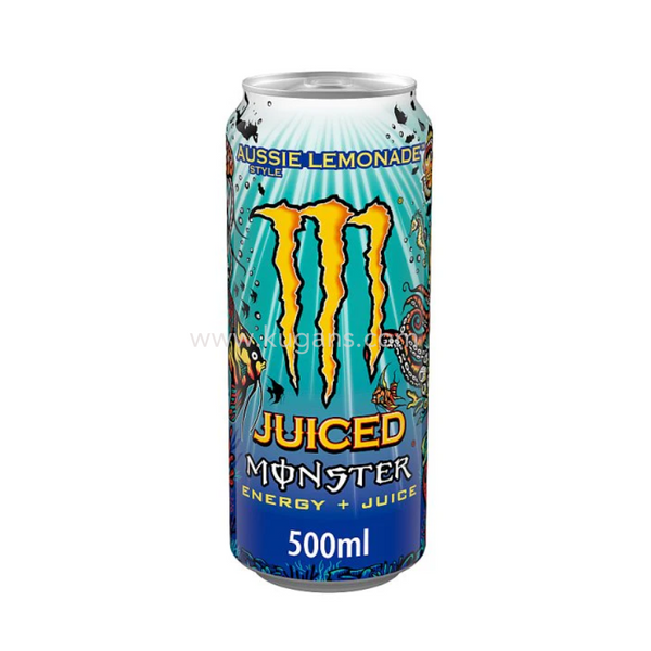 Monster Aussie Lemonrd 500ml–Kugans.com