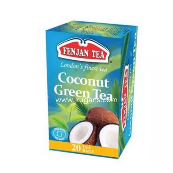 Fenjan Tea Coconut Green Tea 20pcs–Kugans.com