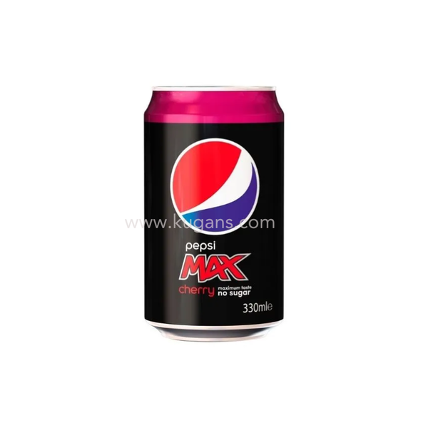 Pepsi Max Cherry 330ml–Kugans.com