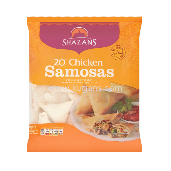 Shazans Chicken Samosas 20pcs–Kugans.com