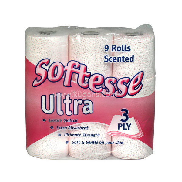 Softesse Ultra Toilet Rolls 9pcs–Kugans.com