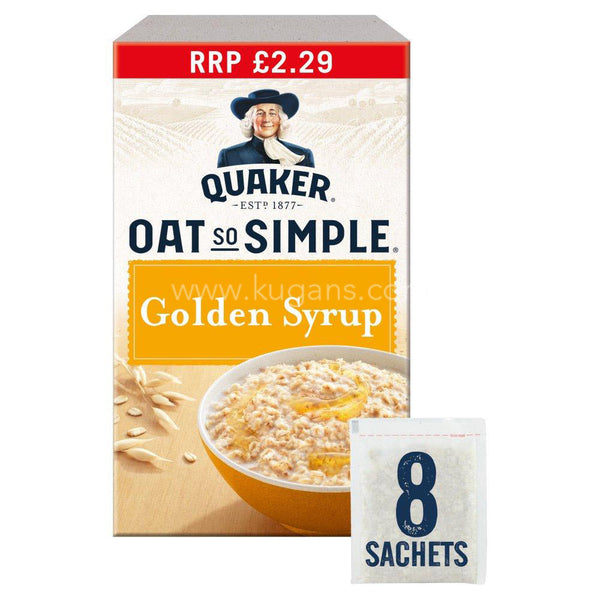 Quaker Oat Golden Syrup 288g–Kugans.com
