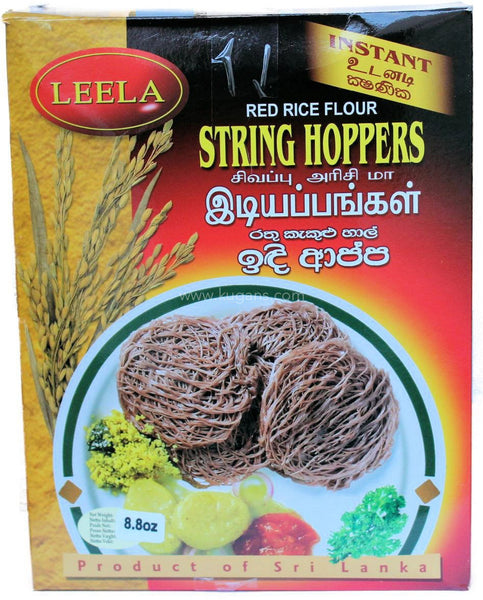 Leela Red String Hoppers 250g–Kugans.com