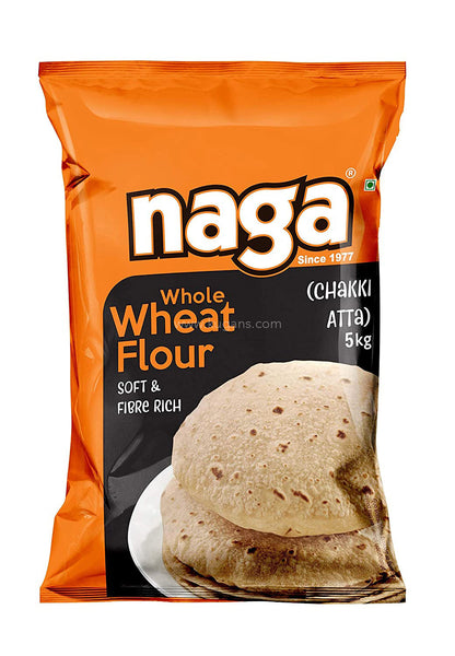 Naga Whole Wheat Flour 5kg–Kugans.com