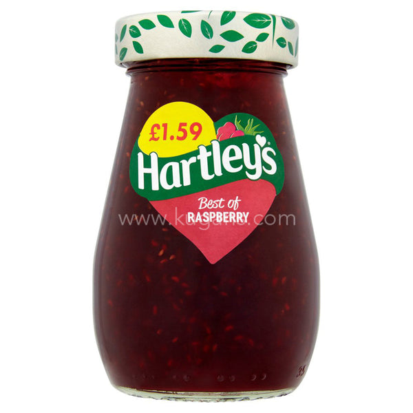 Hartleys Raspberry Jam 340g–Kugans.com