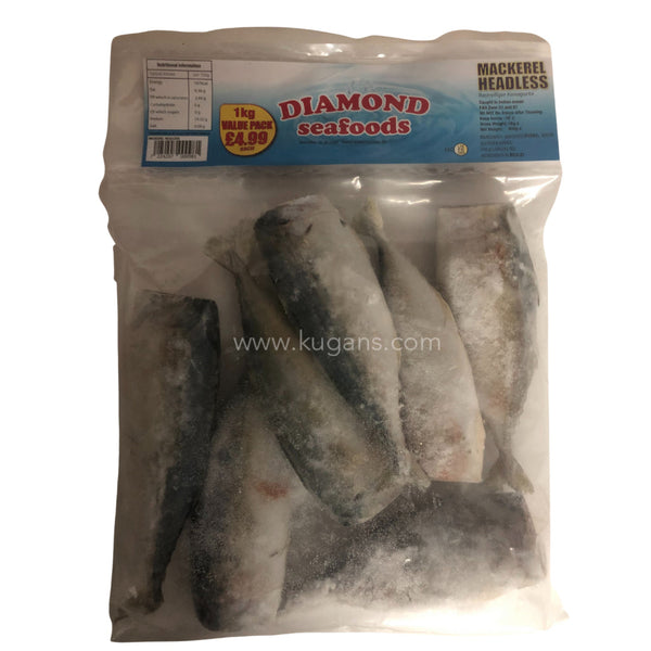 Diamond Mackerel H/l 1kg–Kugans.com