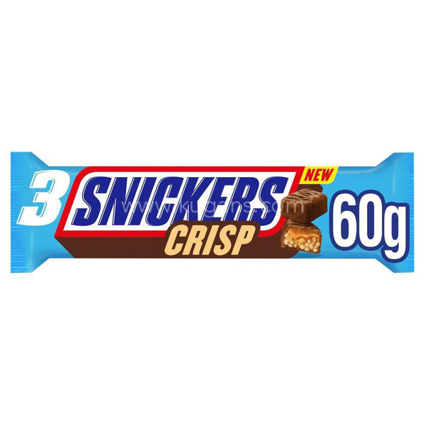 Snickers Crisp Trio 60g–Kugans.com