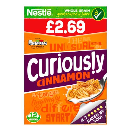 Nestle Curiously Cinnamon 375g–Kugans.com