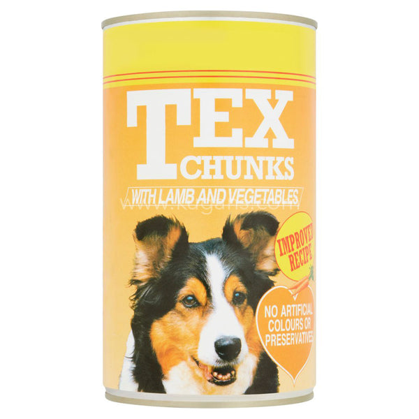 Tex Chunks Lamb & Veg 1.2kg–Kugans.com