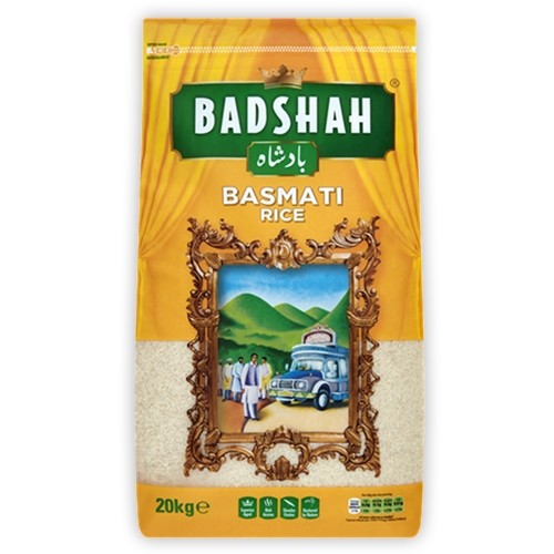 Badshah Basmati Rice 20kg–Kugans.com